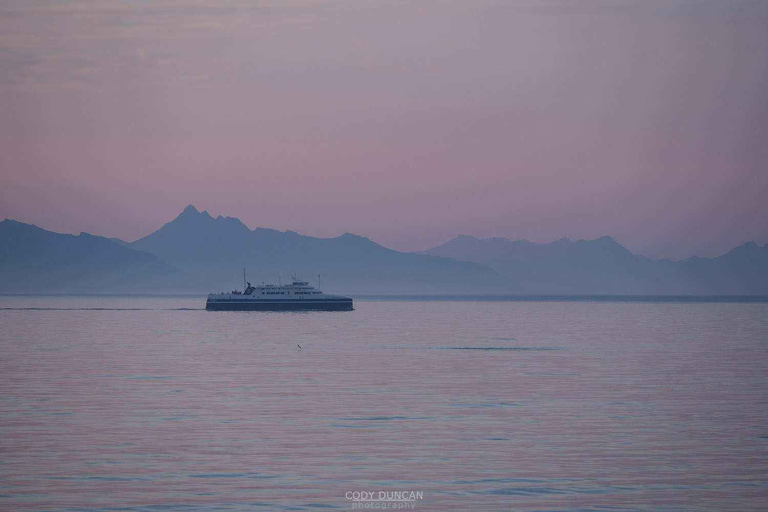 Midnight Ferry From Moskenes To Bodø | Friday Photo #545 | Lofoten ...